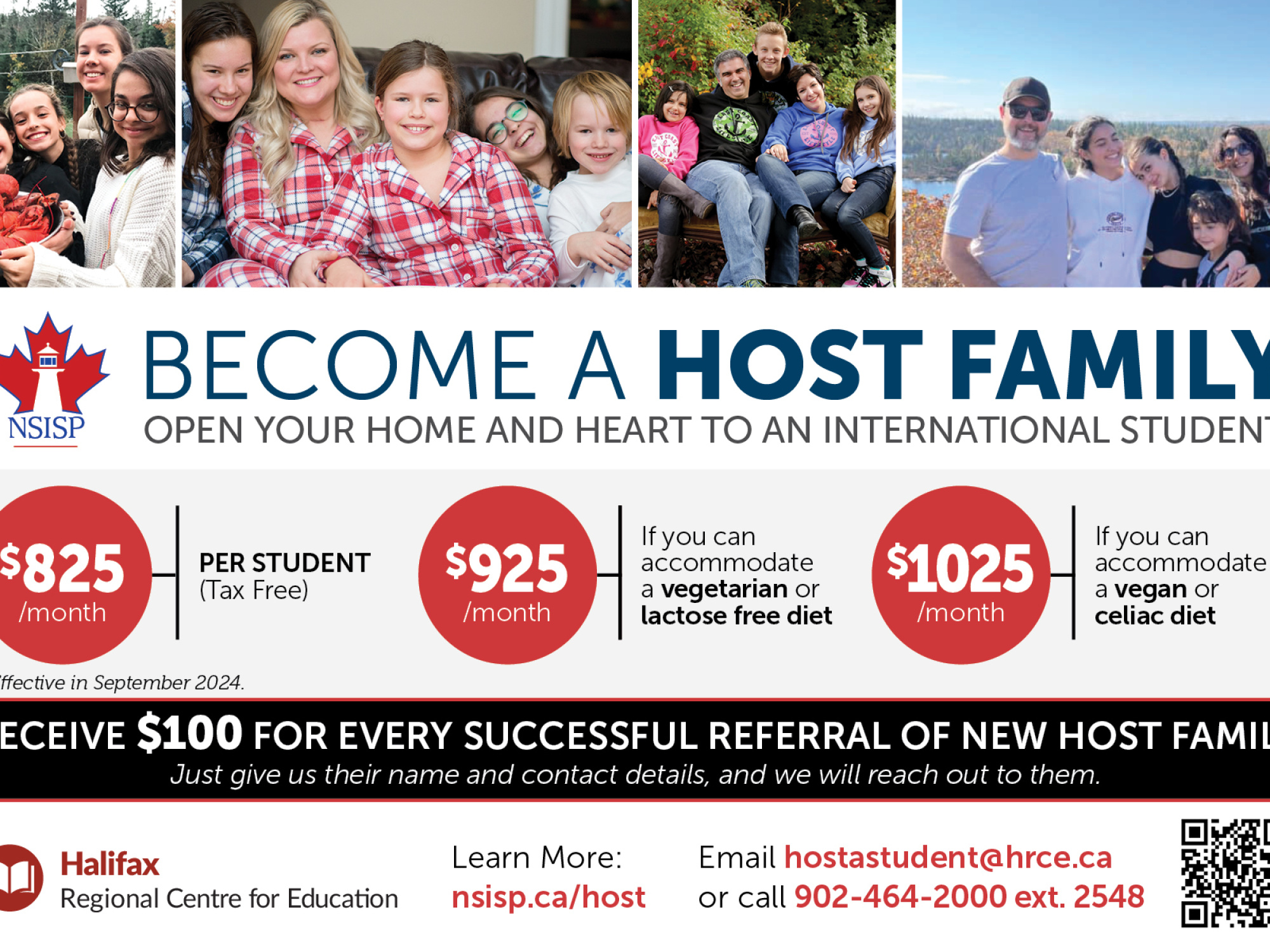 Become a Host Family, Help an International Student | Halifax Regional ...